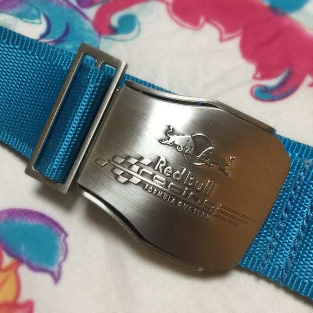 Blue Redbull Formula One Team Belt, Men's Fashion, Coats, Jackets and ...