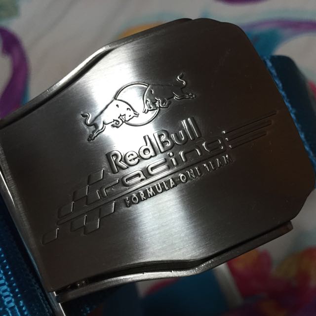 Blue Redbull Formula One Team Belt, Men's Fashion, Coats, Jackets and ...