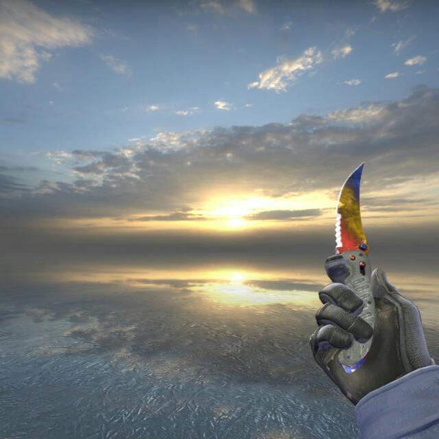 Flip Knife Marble Fade, Hobbies & Toys, Toys & Games on Carousell