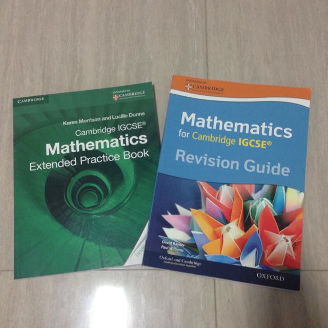 Igcse O Level Math Extended Workbooks Hobbies And Toys Books And Magazines Textbooks On Carousell