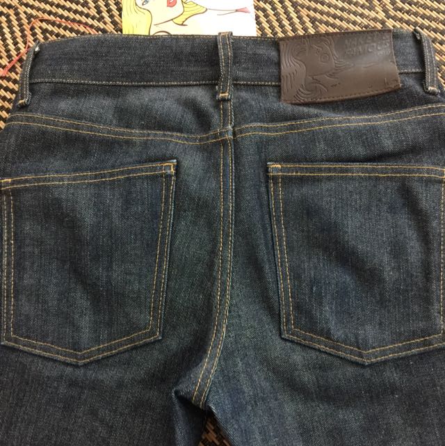 Naked & Famous Left Hand Twill Selvedge Super Skinny Guy Jeans, Men's ...