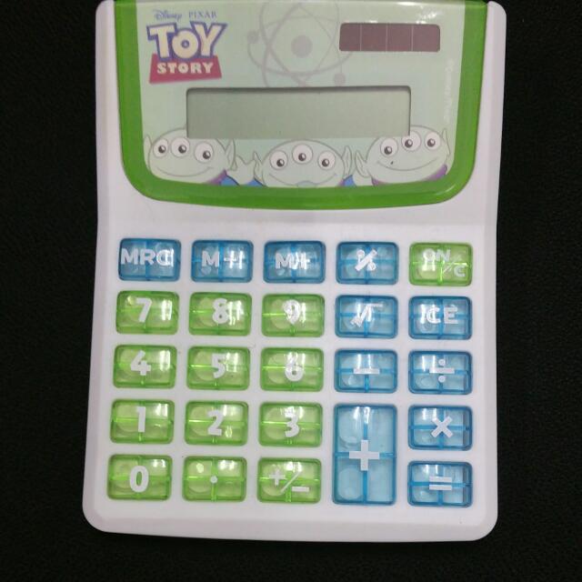 Toy Story Calculator, Hobbies & Toys, Toys & Games on Carousell