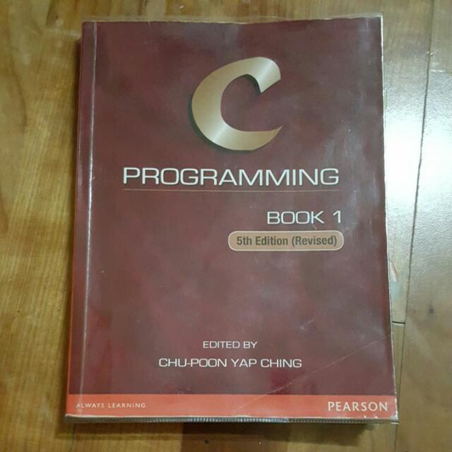 C PROGRAMMING Textbook, Hobbies & Toys, Books & Magazines, Textbooks on ...