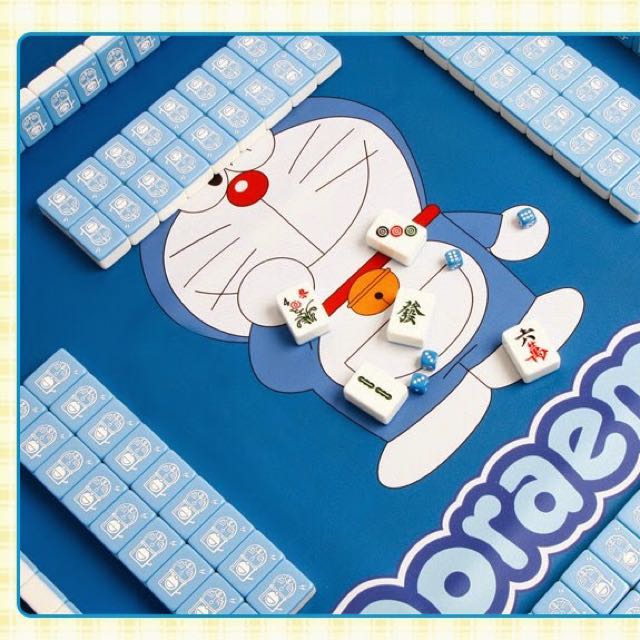 Cartoon Doraemon Mahjong Set, Hobbies & Toys, Toys & Games on Carousell