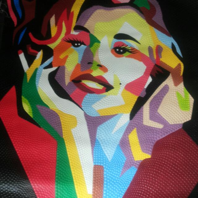 Marilyn Monroe & Bob Marley Frame Picture, Furniture & Home Living ...