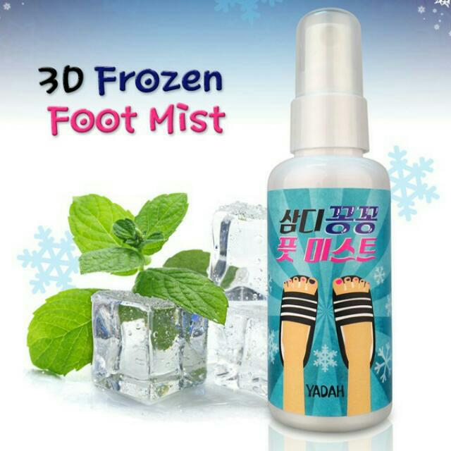 Yadah 3D Frozen Foot Mist 60ml, Beauty & Personal Care, Foot Care on ...