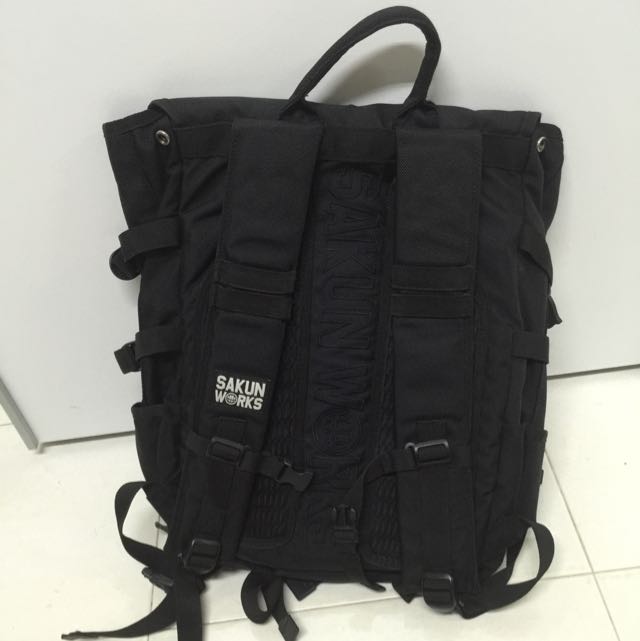 Rare Authentic Sakun works Backpack, Men's Fashion, Bags, Belt bags ...