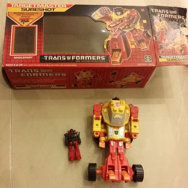 Transformer Targetmaster SURESHOT, Hobbies & Toys, Toys & Games on ...
