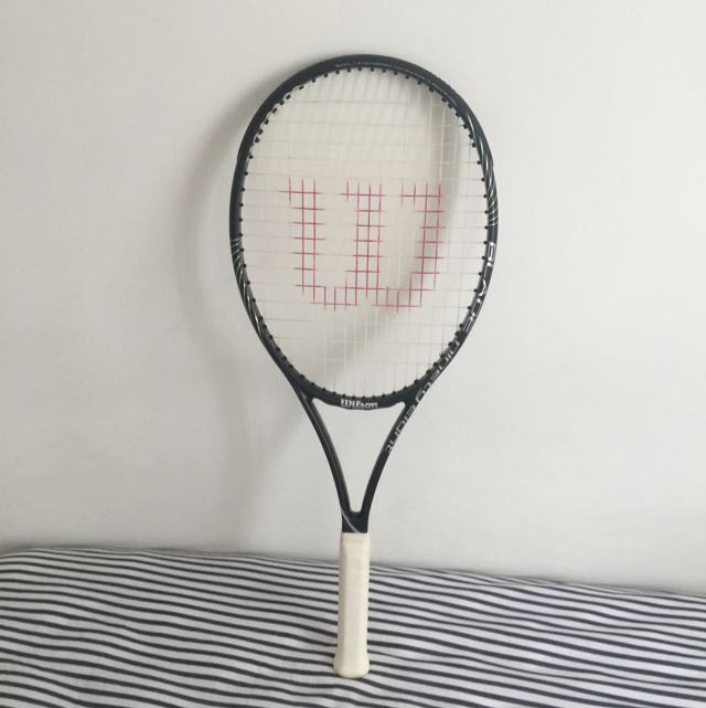 Wilson Tennis Racket, Sports Equipment, Sports & Games, Racket & Ball ...