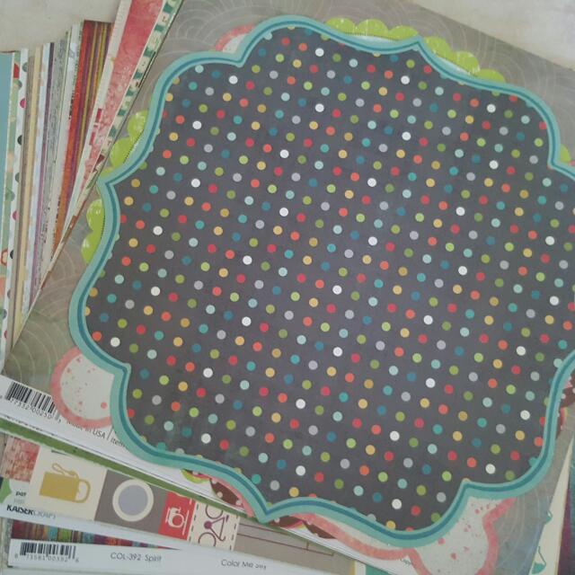 12x12 Paper Grab Bag, Hobbies & Toys, Stationery & Craft, Stationery ...