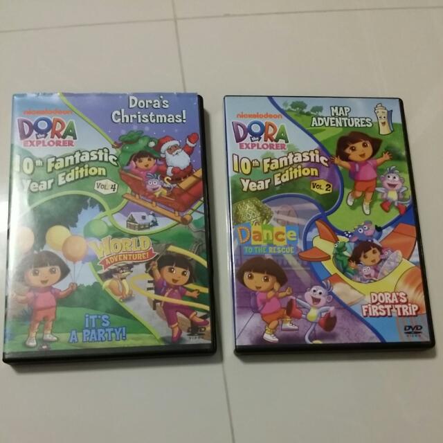 2 Dora DVD Set, Hobbies & Toys, Books & Magazines, Children's Books on ...