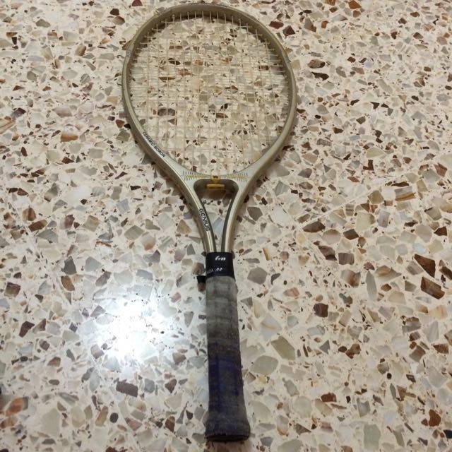 Fin "Genius" Ceramic-Boron Tennis Racket, Sports Equipment, Sports ...