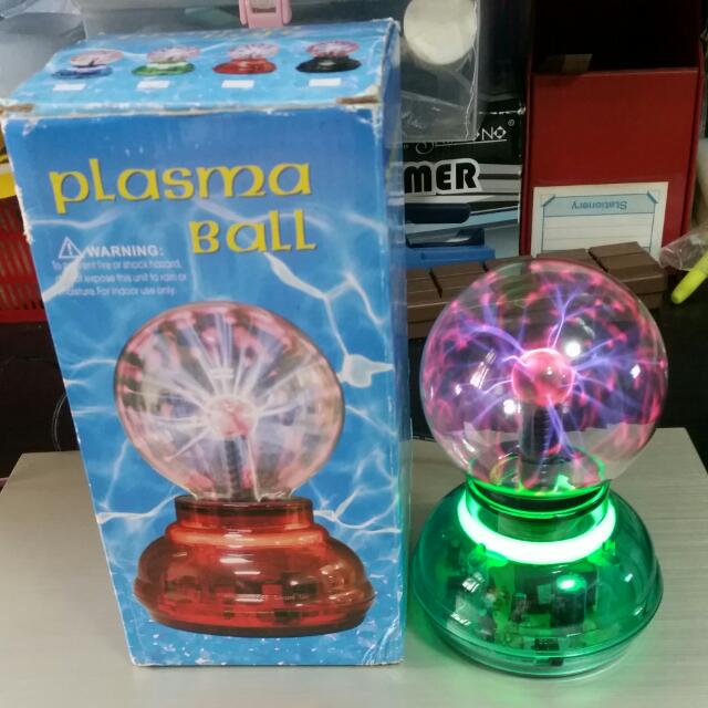 Green Plasma Ball, Sports Equipment, Exercise & Fitness, Cardio ...