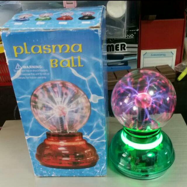 Green Plasma Ball, Hobbies & Toys, Toys & Games on Carousell