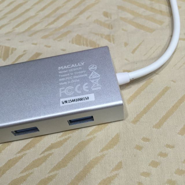 Macally USB-C To USB-A Hub (UC3HUB), Computers & Tech, Parts & Accessories, Cables & Adaptors on ...