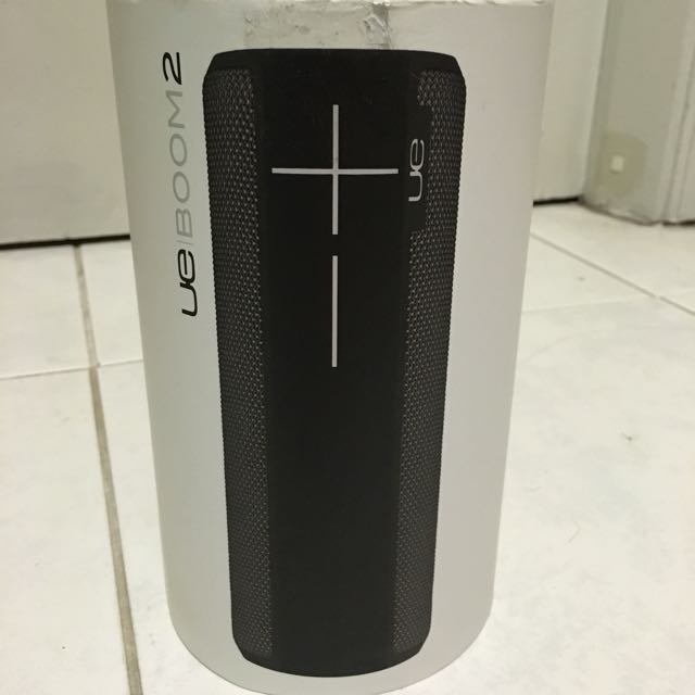 (RESERVED) NEW UE BOOM 2 BLACK BLUETOOTH SPEAKERS, Health & Nutrition ...