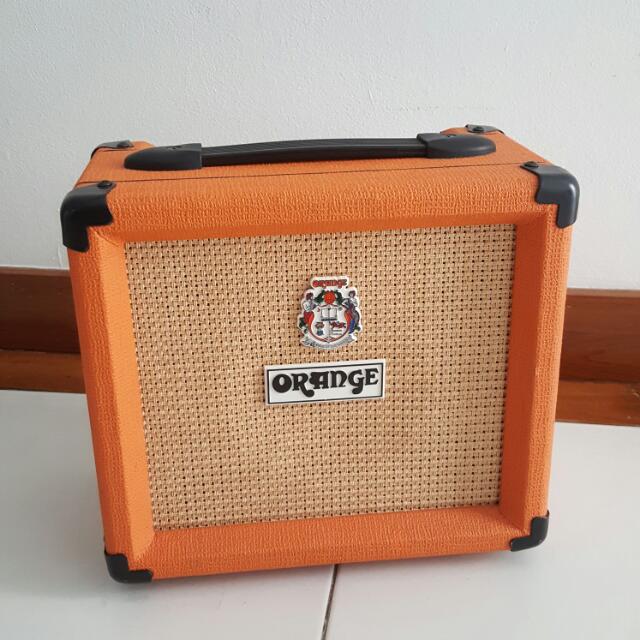 Orange Crush CR12 Guitar Amplifier, Hobbies & Toys, Music & Media, Music Accessories on Carousell