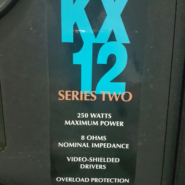 DMC kx12 Series 2 Speakers, Audio, Soundbars, Speakers & Amplifiers on Carousell