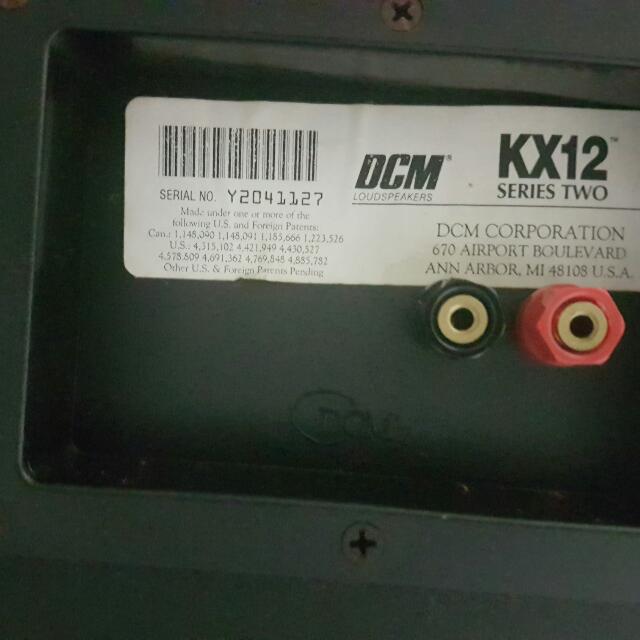 DMC kx12 Series 2 Speakers, Audio, Soundbars, Speakers & Amplifiers on Carousell