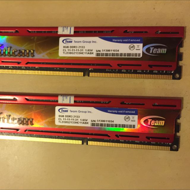 Team Vulcan Orange Ddr Ram, Computers & Tech, Parts & Accessories ...