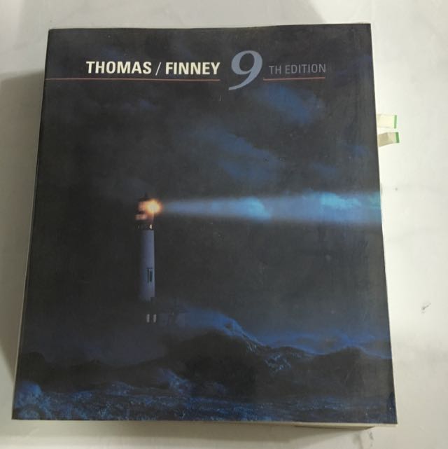Thomas/Finney Calculus And Analytic Geometry 9th Edition, Hobbies ...