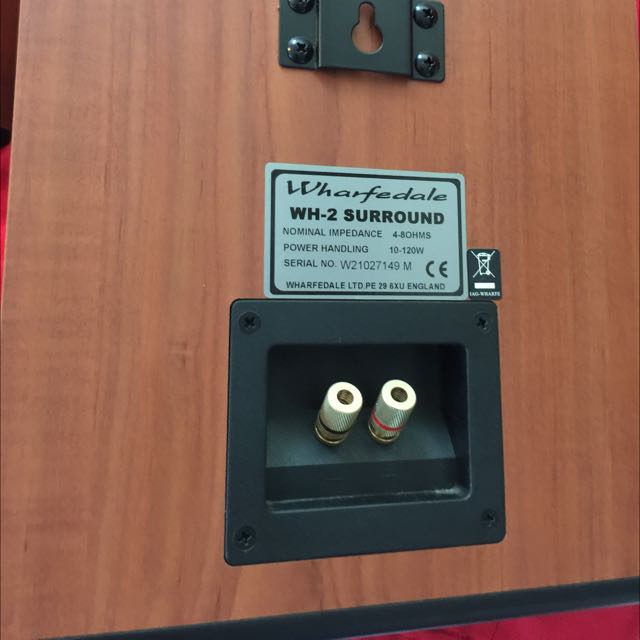 Wharfedale WH-2 Rear And Center Speakers, England, Luxury, Accessories ...