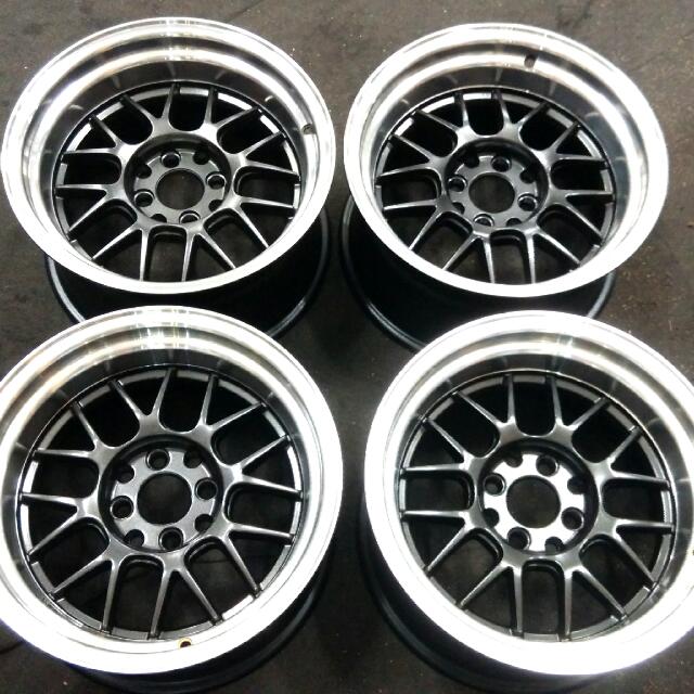 work mister ssr 15" 8jj sport rim, Auto Accessories on Carousell