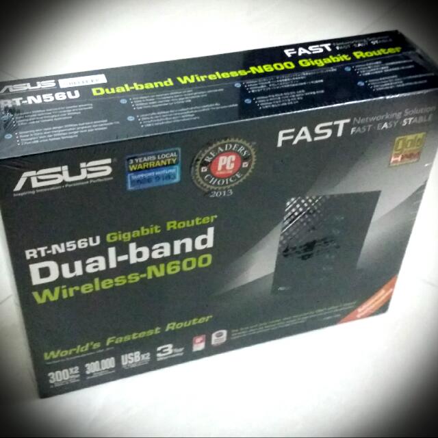 ASUS Giga Bit Wireless Router RT-N56U, Computers & Tech, Parts ...