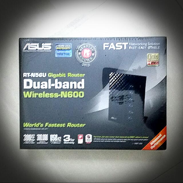 ASUS Giga Bit Wireless Router RT-N56U, Computers & Tech, Parts ...