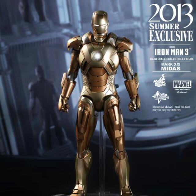Hot toys iron man mark 21 midas, Hobbies & Toys, Toys & Games on Carousell