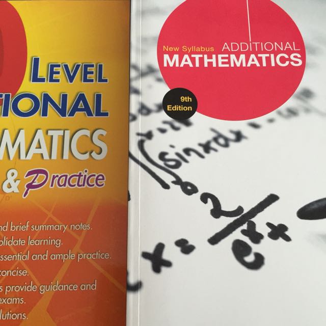 O Levels Mathematics Book, Hobbies & Toys, Books & Magazines, Textbooks ...