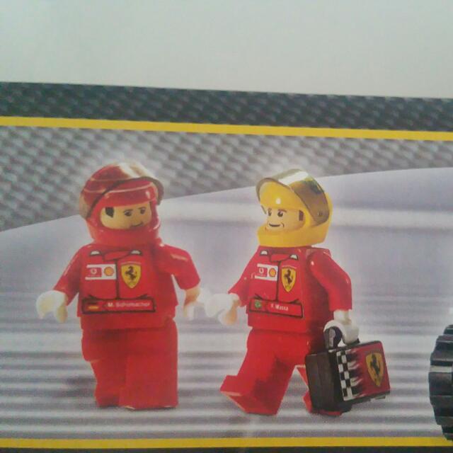 Lego Ferrari Racers F1 Team 8144, Hobbies & Toys, Toys & Games on Carousell