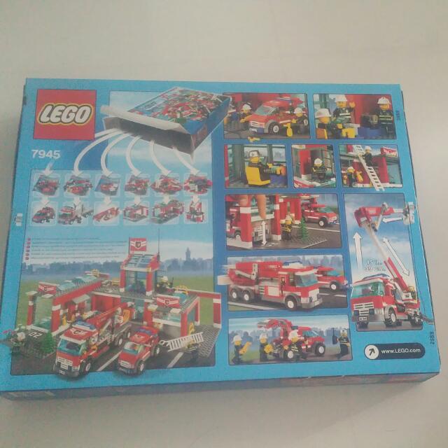 Lego Fire Station 7945, Hobbies & Toys, Toys & Games on Carousell