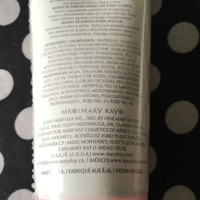 Mary Kay 2 In 1 Body Wash & Shave (Brand New Unwrapped), Beauty ...