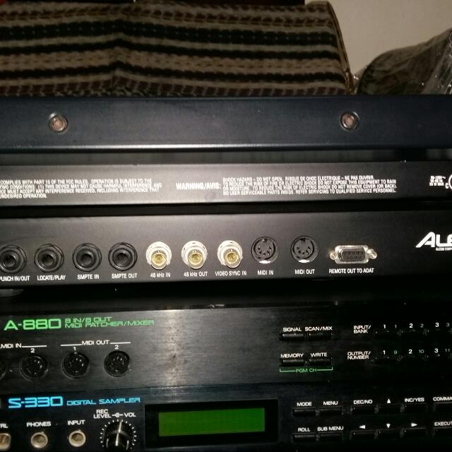 Alesis Master Remote Control Adat BRC Clearance sale, Hobbies & Toys ...