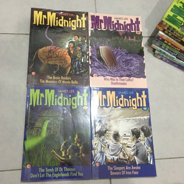 PENDING Almost new Mr Midnight story books #60 to #63, Hobbies & Toys ...
