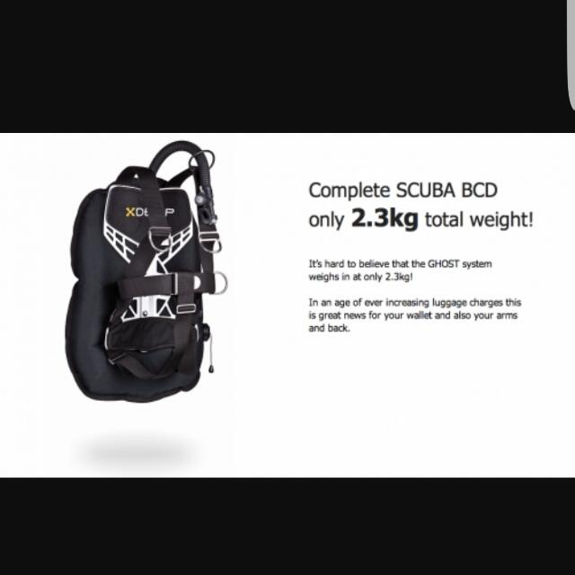 BCD / Diving / Xdeep / Backplate /Scuba Diving, Sports Equipment ...