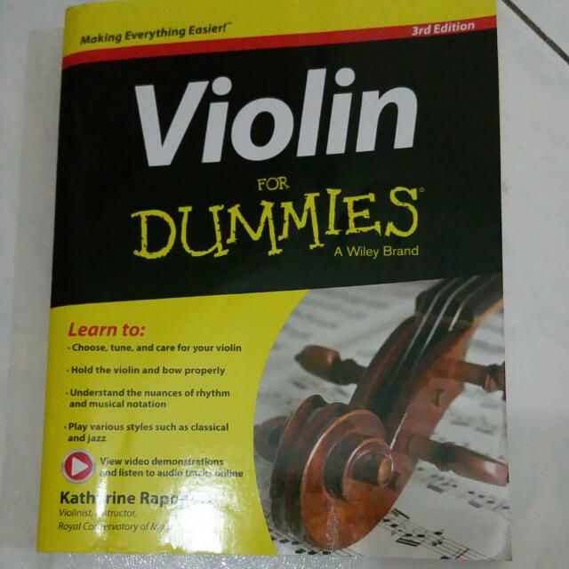 Beginner Guide On Violin, Hobbies & Toys, Books & Magazines, Textbooks ...