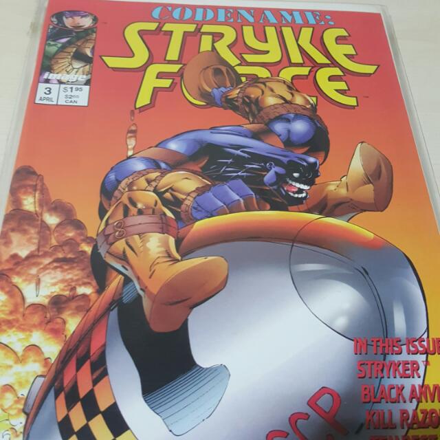 Codename: Stryke Force #1-3 Image Comics, Video Gaming, Gaming ...