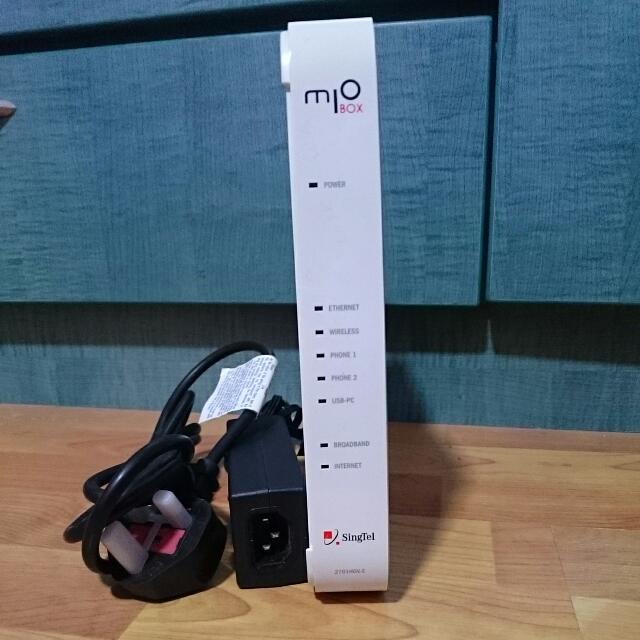 Singtel MIO Box 2701HGV-E, Computers & Tech, Parts & Accessories ...