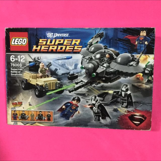 LEGO Superheroes 76003 Superman Battle of Smallville, Hobbies & Toys ...