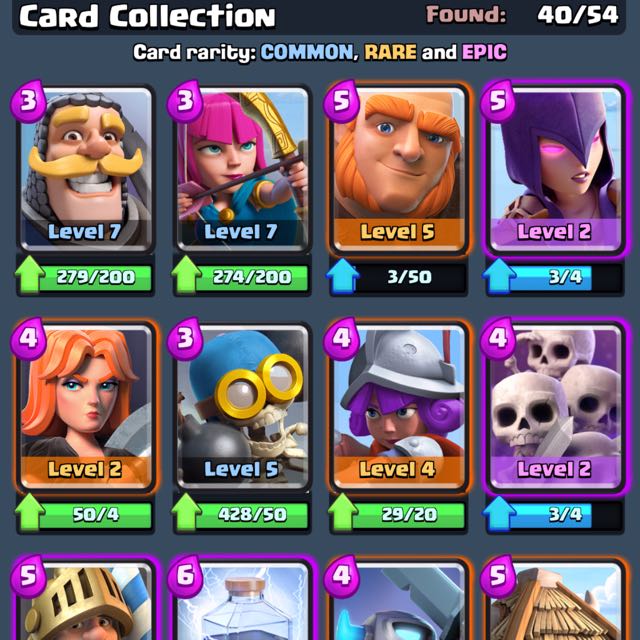 Royal Clan Account 40/54, Hobbies & Toys, Toys & Games on Carousell