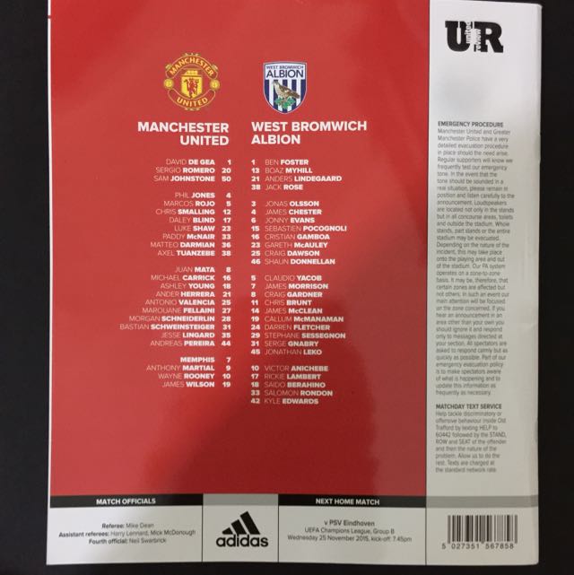 United Review Official Programme Of Manchester United Volume 77 Issue ...