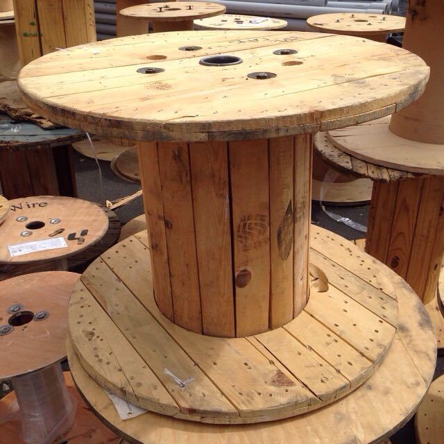 Wood Spools/ Pallets, Furniture & Home Living on Carousell