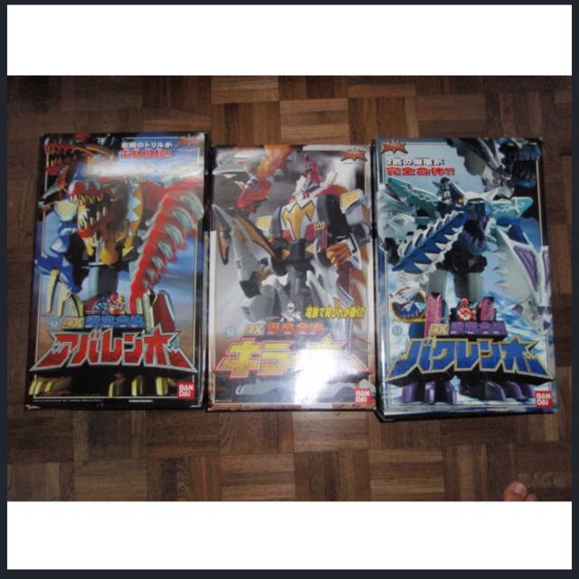 (Price Further Reduced!) [Full Set] Super Sentai DX Abaranger Megazord ...