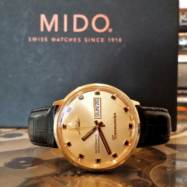 Mido Commander (Automatic), Luxury, Watches on Carousell