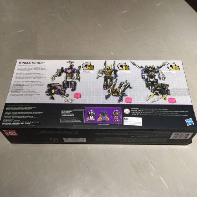Transformers Platinum Edition Insecticons, Hobbies & Toys, Toys & Games ...