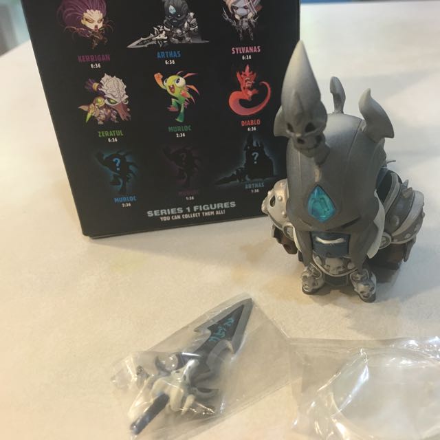 Cute But Deadly Series 1 Blizzard Arthas Lich king, Hobbies & Toys ...