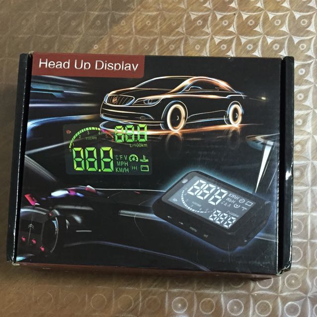 Head Up Display Unit, Car Accessories on Carousell