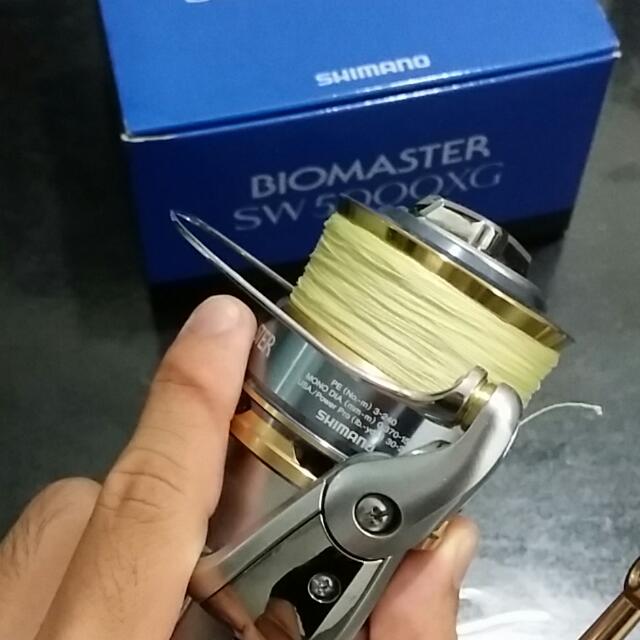 Shimano Biomaster SW5000XG, Sports Equipment, Fishing on Carousell